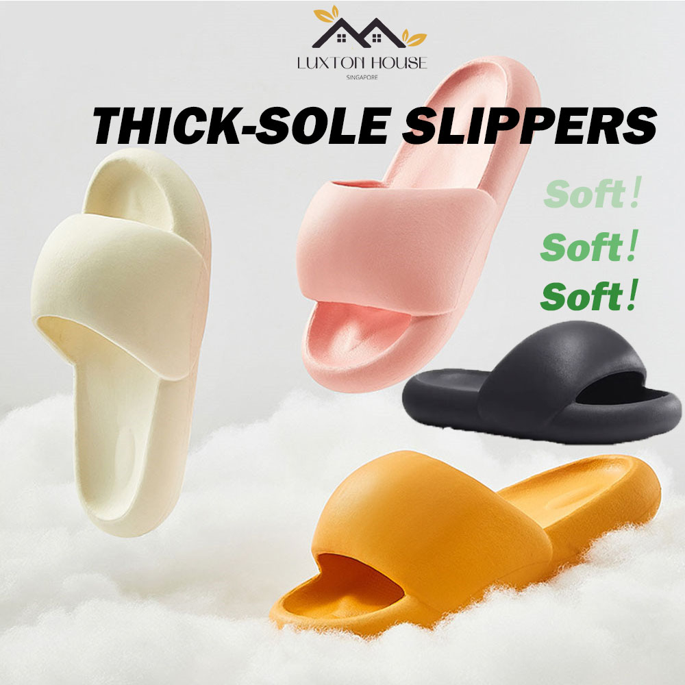 {SG} Thick-Soled Slippers EVA Excrement Feeling Non-slip Slippers Odor ...