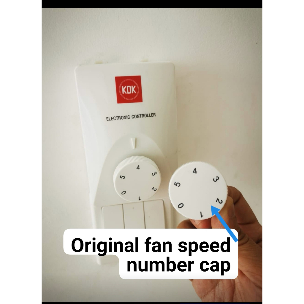 KDK Number Speed Controller Able Use By Panasonic Brand Too Plastic Cap ...