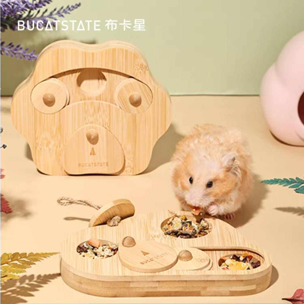 SG Ready Stock Bucatstate hamster foraging toys for rodents syrian ...