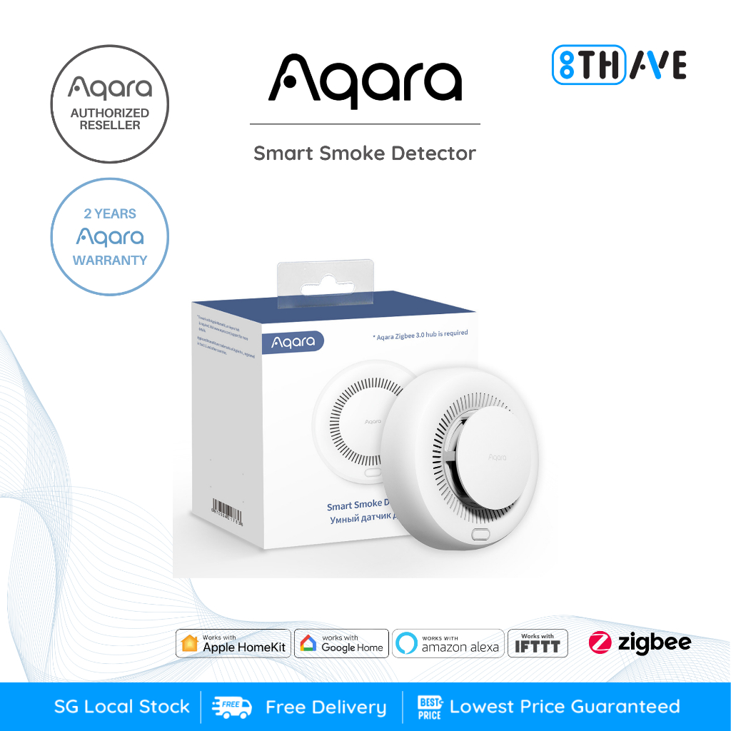Aqara Smart Smoke Detector | Smart Gas Detector | 2 Years Aqara ...