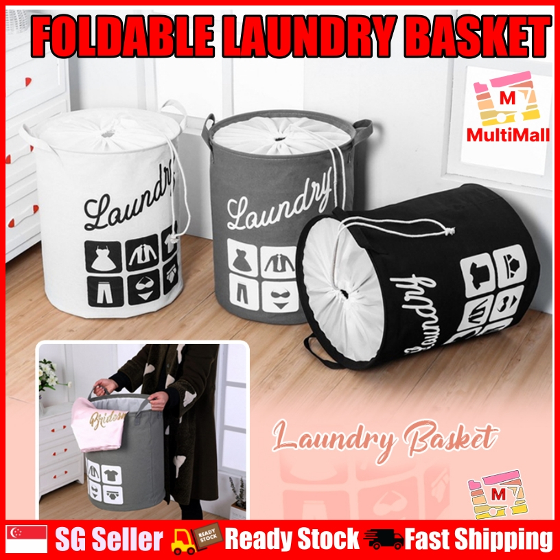 Foldable Laundry Basket | Foldable Laundry Bag | Laundry Storage ...