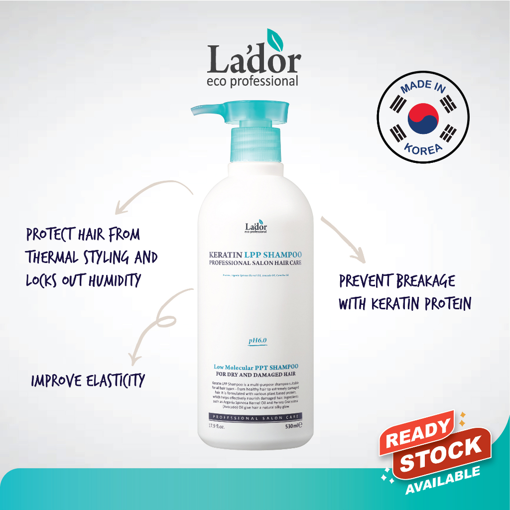Lador Keratin LPP Shampoo 530ml | Shopee Singapore