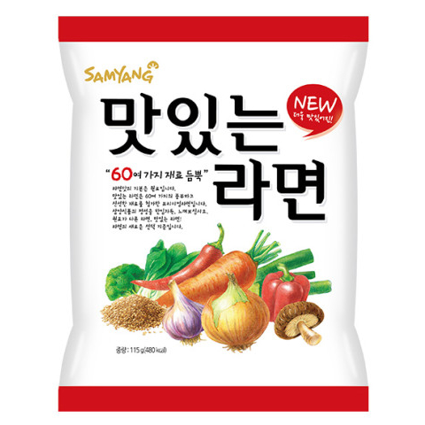 [Samyang] Delicious Ramen (Bag 115g x 1 / Bundle 115g x 5 / Cup 112g x ...