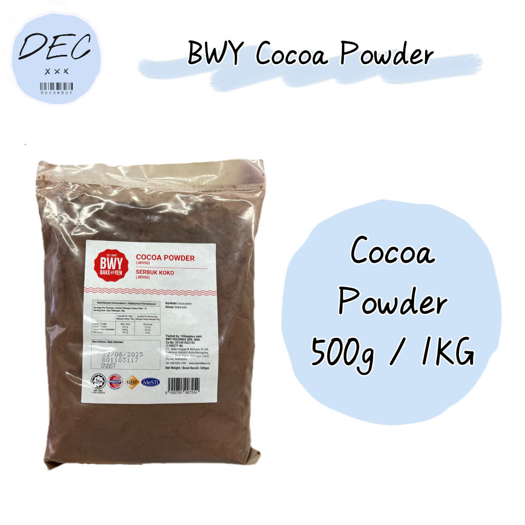 BWY Cocoa Powder 500g/1KG Baking Powder*SG READY STOCK* | Shopee Singapore