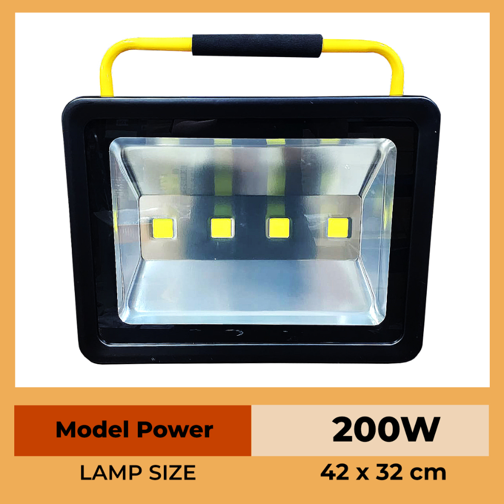 [SG SELLER] 10W/20W/30W/50W/100W/150W/ 200W/ 400W Yellow and casing led ...