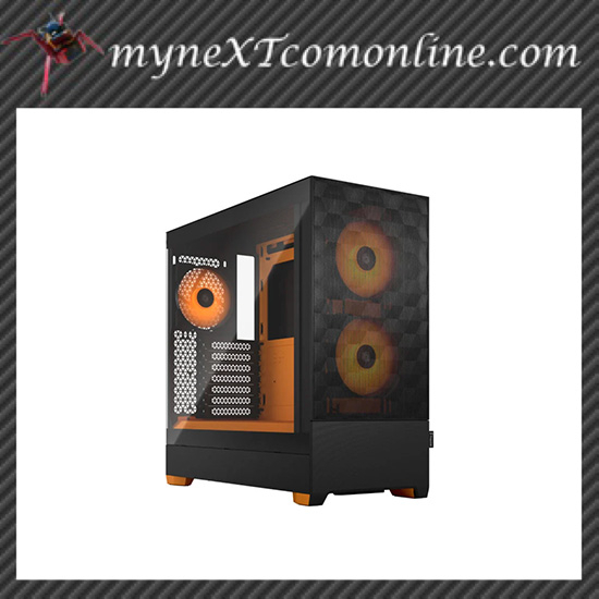 Fractal Design Pop Air RGB Orange Core TG Clear Tint | Shopee Singapore