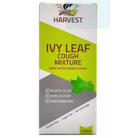 Harvest Ivy Leaf Cough Mixture 120ml | Shopee Singapore