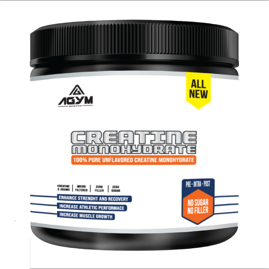 Authentic Agym Nutrition Creatine Monohydrate | Shopee Singapore