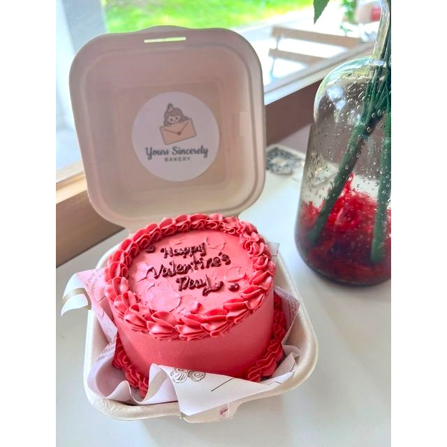 Red Bento Cake (2pax) | Shopee Singapore
