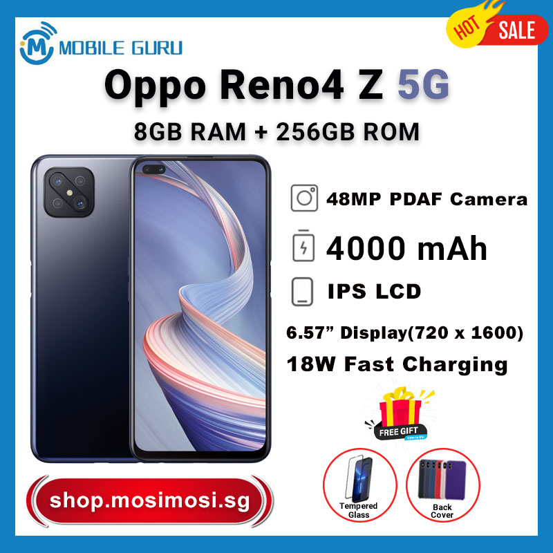 Oppo Reno4 Z 5G 8GB RAM + 256GB ROM Storage with 0.5 Year Official ...