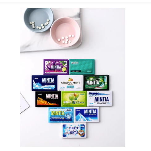 【Direct from Japan】Asahi Mintia Sugarless Candy 50 tablets (7g) Cool ...