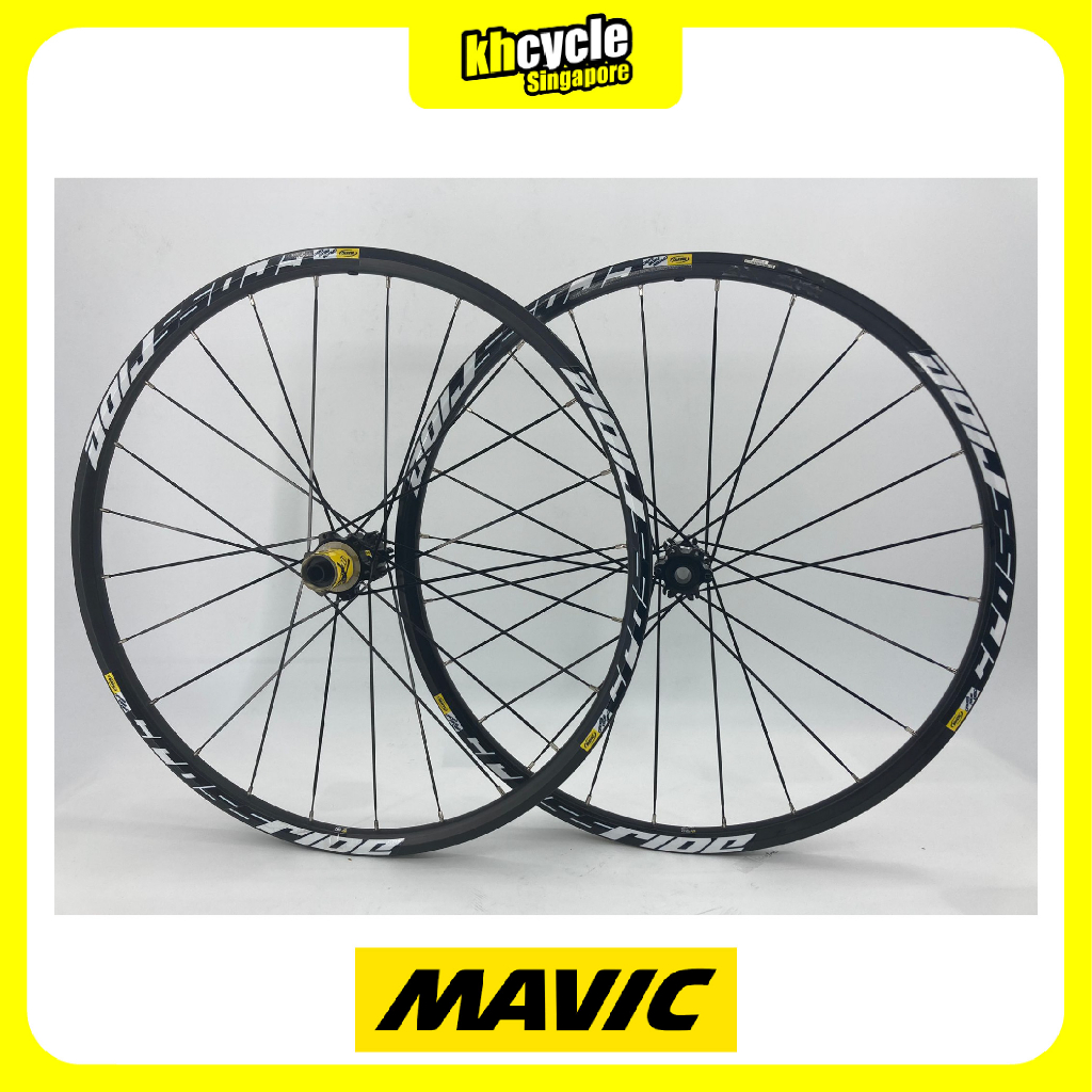 MAVIC MTB Wheelset Crossride Disc 013 26" INTL 15/12mm | Shopee Singapore