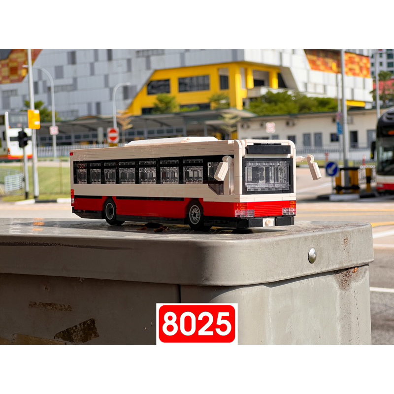 Customised Brick Bus | Shopee Singapore