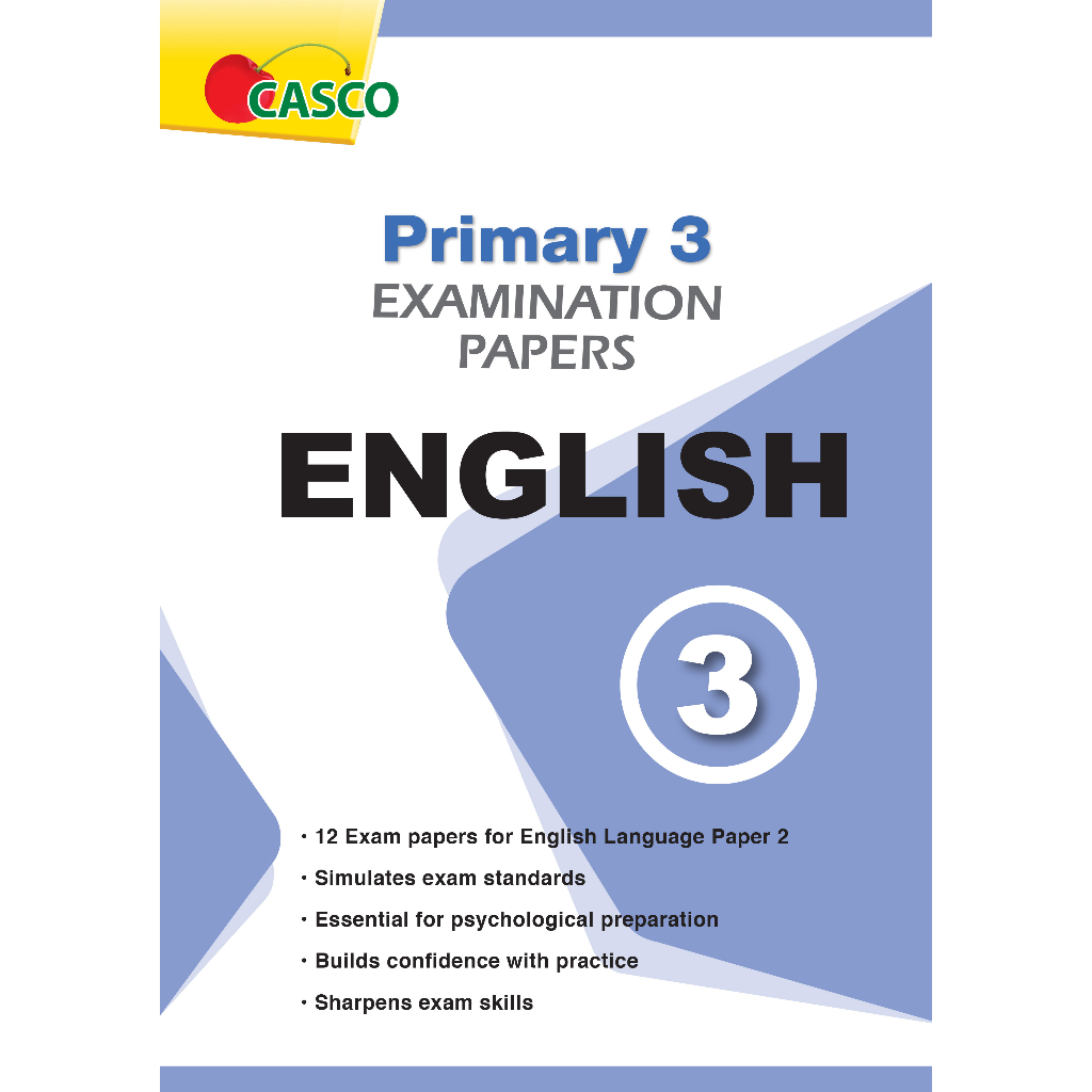 English Examination Papers Primary 3 (Pack) | Shopee Singapore