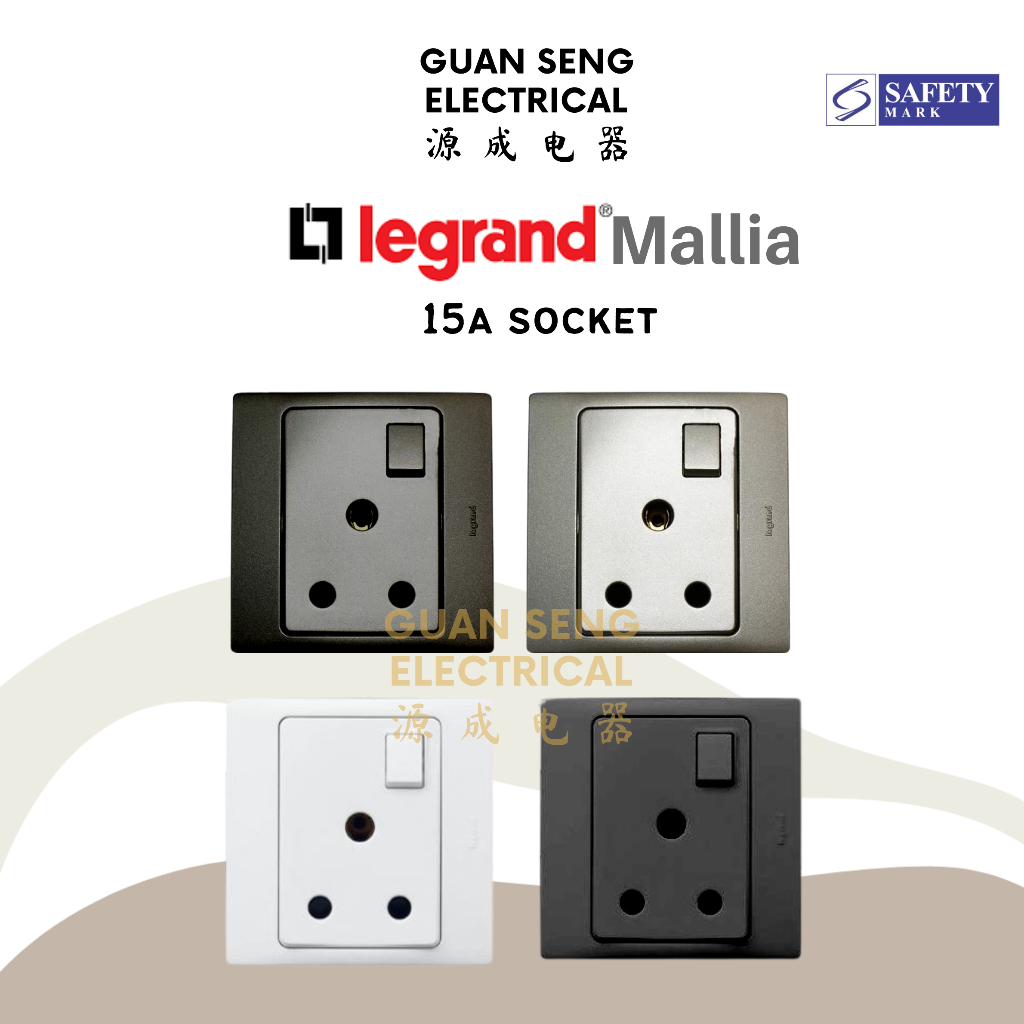 [SG Seller] Legrand Mallia 15A Aircon Socket Outlet | Guan Seng ...