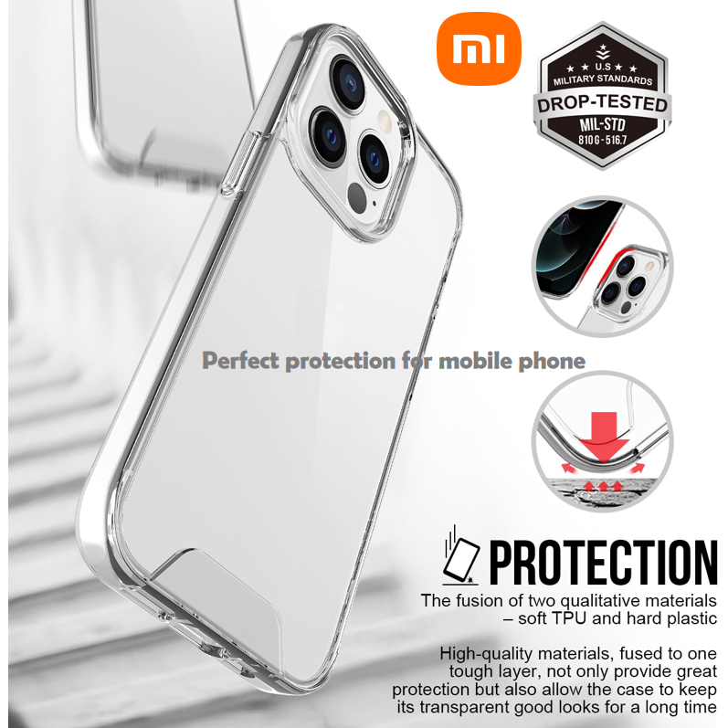Xiaomi Redmi 14C 13C 12 10 Note 12 Pro 11 9S Phone Space Military ...