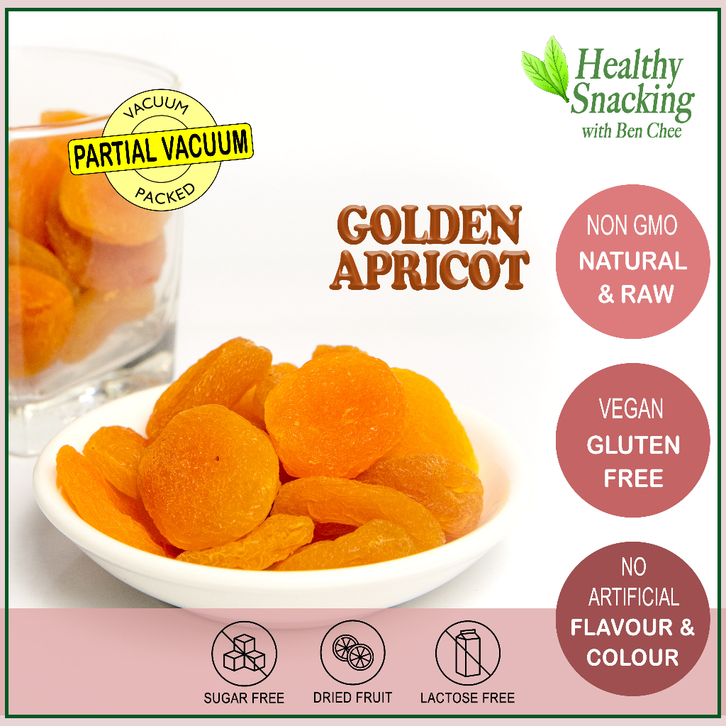 NON-GMO, Dried Apricot (A-Grade), Turkey, 500g/1kg/250g | Shopee Singapore