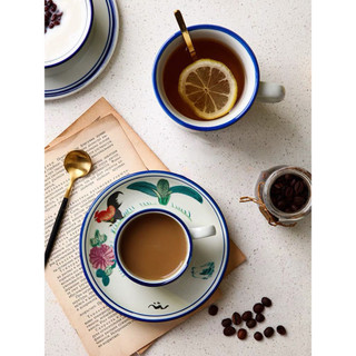 Chinese Retro Nostalgic Rooster Ceramic Cups | Traditional Rooster ...