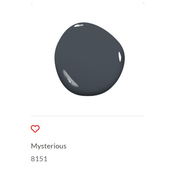 NIPPON PAINT Mysterious 8151 Grey Represents Heavy Energy and Lighter ...