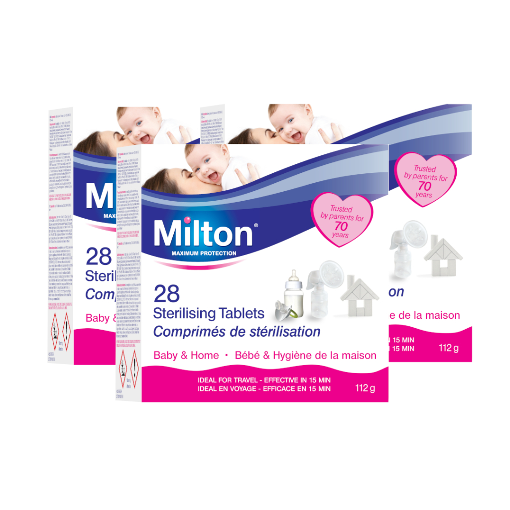 MILTON Sterilizing Tablets (28 Tablets / Box) - Pack of 3 Boxes ...