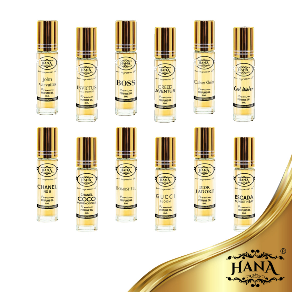 8ml Roll on - Designers Inspired Fragrance Oils - Free From Alcohol ...