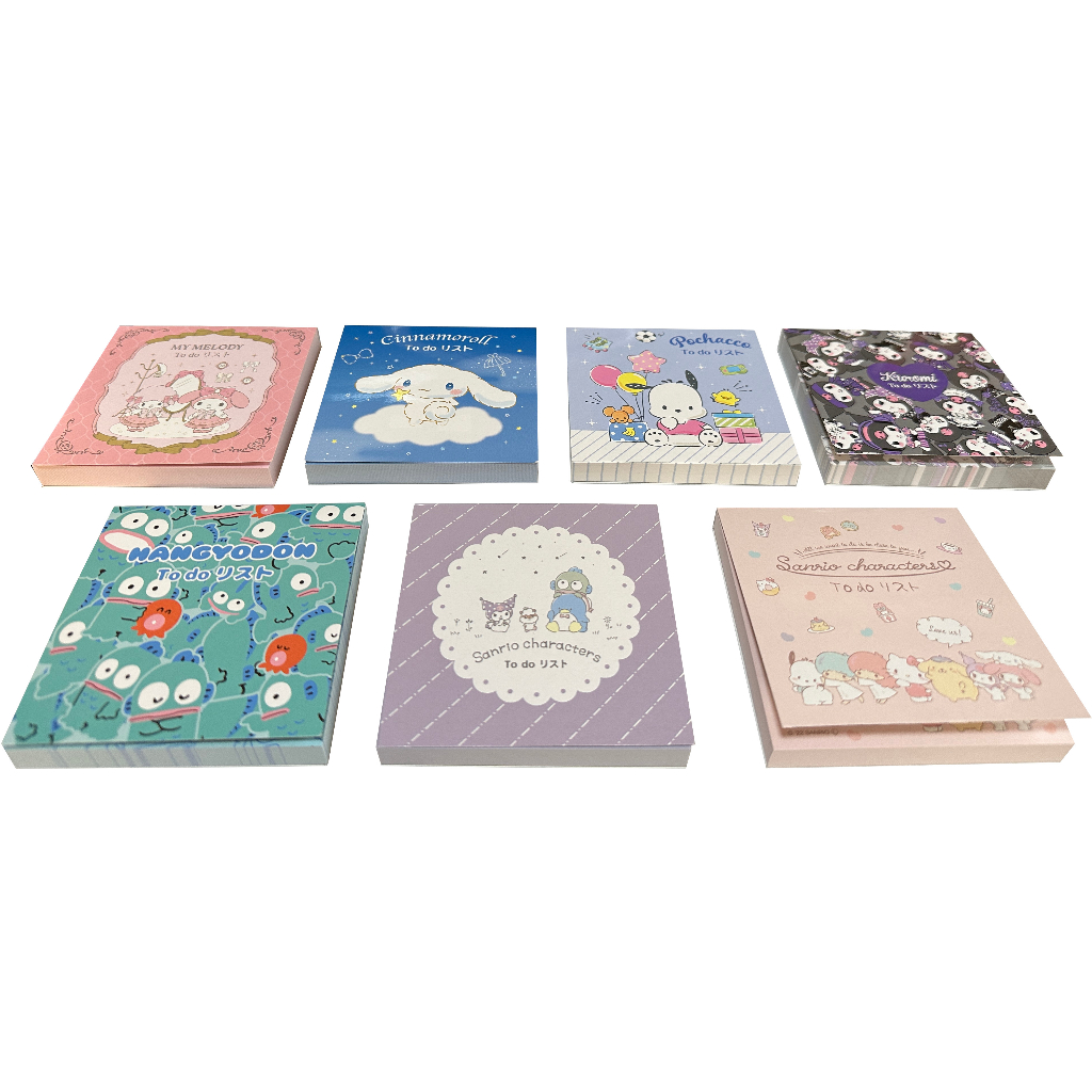 【Direct from Japan】Sanrio To do List Check List Block Notepad Memo Pad ...