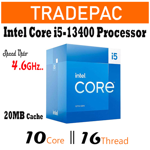 Intel Core i5-13400 2.5Ghz 20MB 10Core 16Threads LGA1700 13th Gen Desktop Processor | Shopee ...
