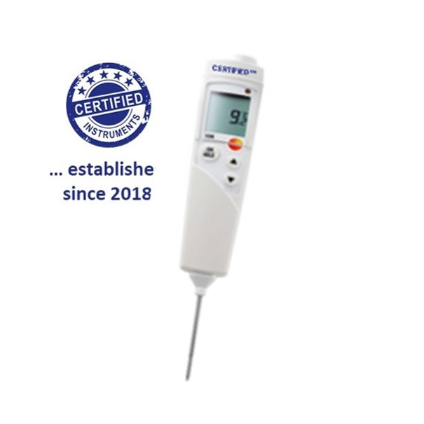 Testo 106 Food Thermometer with accredited calibration certificate ...
