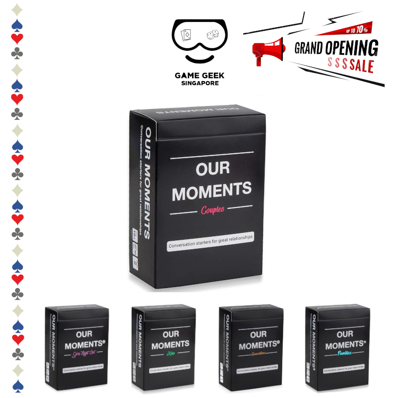 [ 🇸🇬Singapore Stock] Our Moments Board Games Couple, Families ...