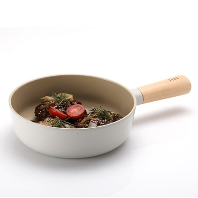 [NEOFLAM FIKA] IH Induction 18cm Wok Pan / Non-stick / Original Made in Korea | Shopee Singapore