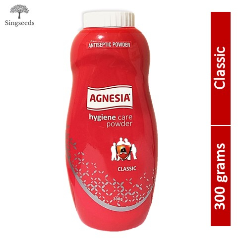Agnesia Antiseptic Classic Hygiene Care Talcum Powder 300Grams | Shopee ...