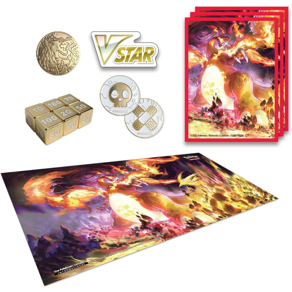 [Pokemon] Charizard Ultra Premium Collection UPC accessories - Dice ...