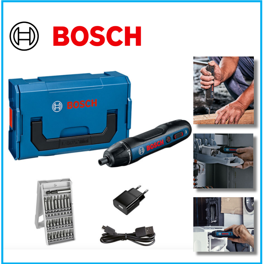 Bosch GO 2 Professional Kit Lithium-ion Cordless Screwdriver+25 piece ...
