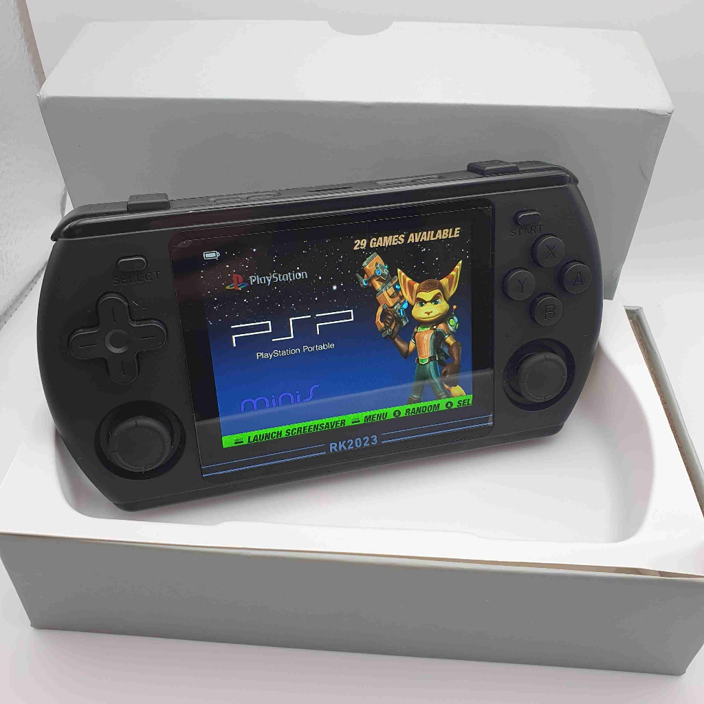 POWKIDDY RK2023 Retro Handheld Game Console 3.5 Inch RK3566 Chip PSP ...