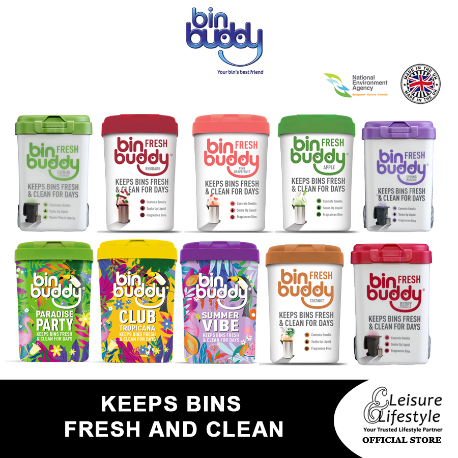 Bin Buddy Disinfectant Powder for Dust Bin 450g (Remove Smell) | Shopee ...