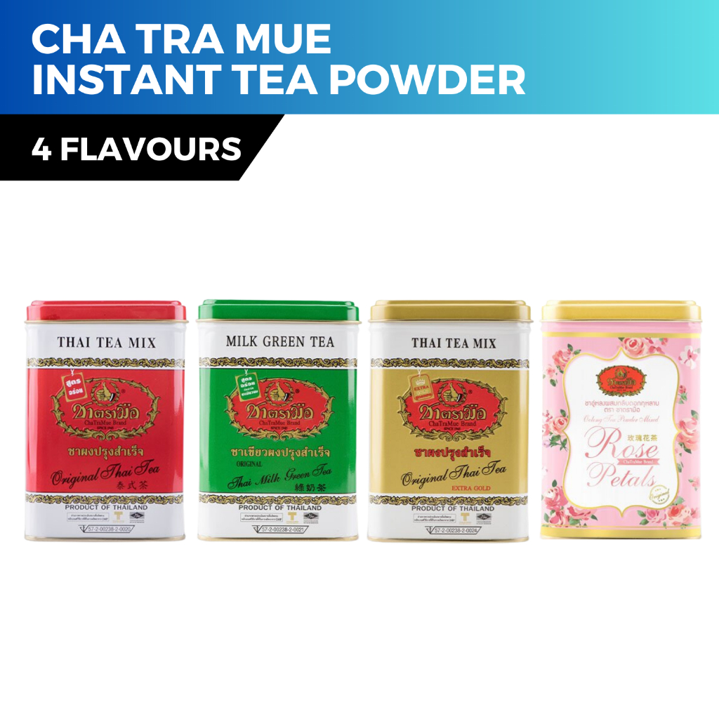 Cha Tra Mue Instant Tea Powder Original Thai Tea Milk Green Tea Rose ...