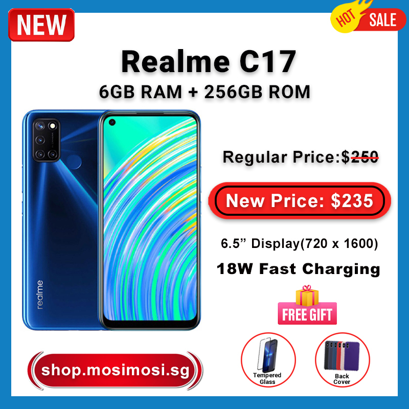 Brand New Realme C17 6GB + 256GB ROM Storage A little more than you'd ...
