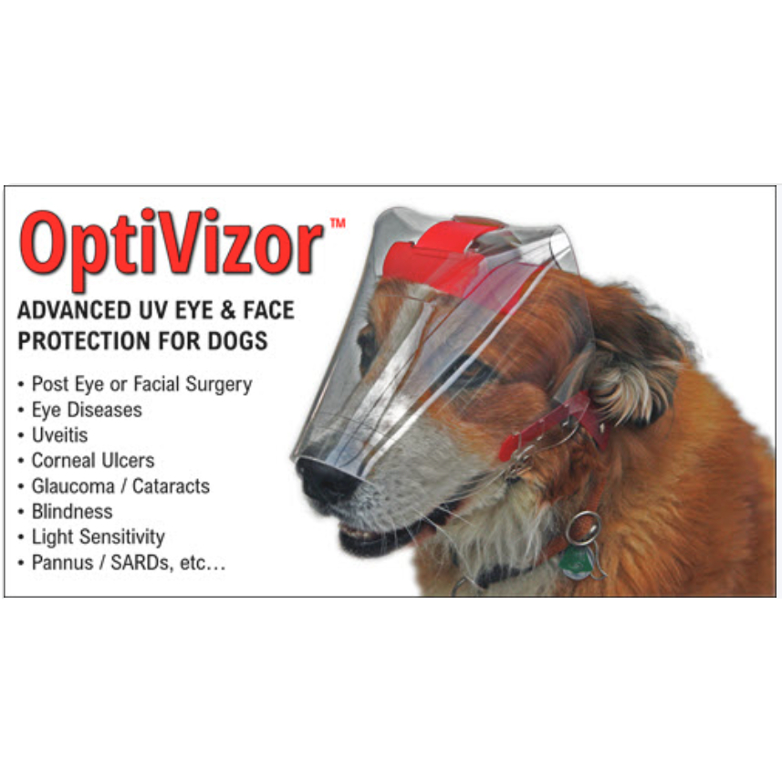 OptiVizor - Eye Protection for Pets (After Surgery, Injury, Blindness ...