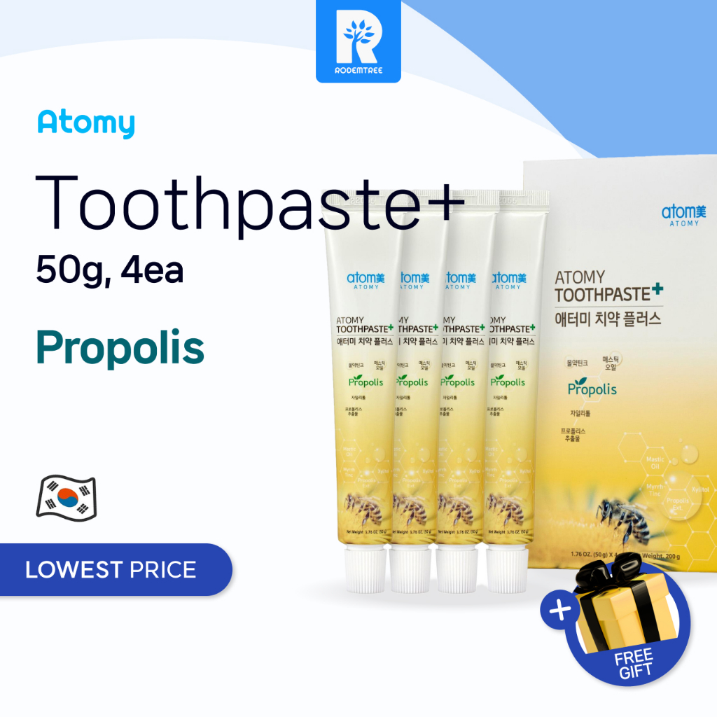Atomy Toothpaste+50g, 1set (4ea) | Shopee Singapore