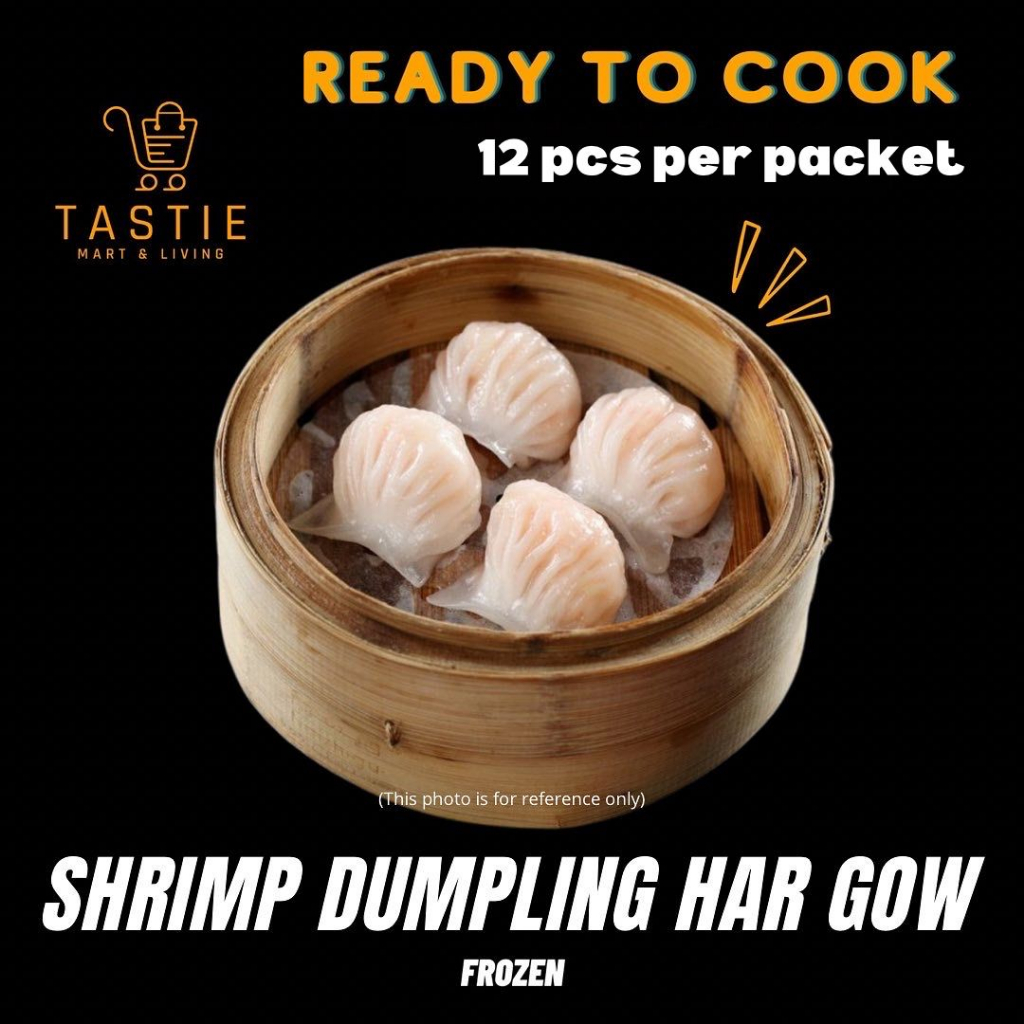 Dim Sum Shrimp Har Gao (12 pieces)/ Frozen/ Ready To Eat/ Dim Sum ...