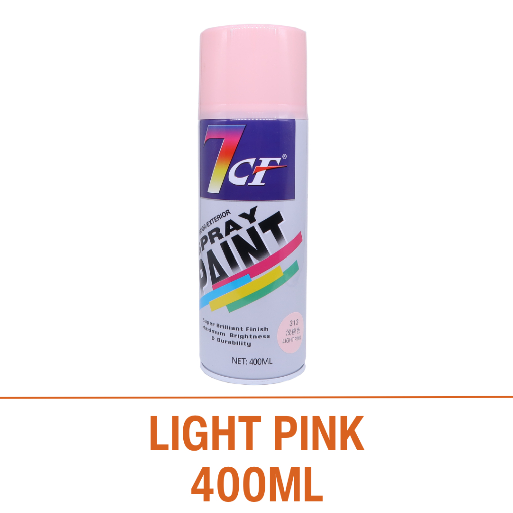 7CF Spray Paint Mix Color Matt Black White Lacquer Grey Silver Blue Red ...