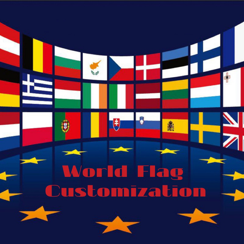 World Flags National Fans Waving Flags Games Props Flag Singapore Japan ...