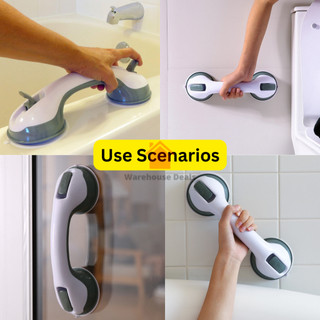 Safety Helping Handle Toilet Handrail Support Grab Bar | Shopee Singapore