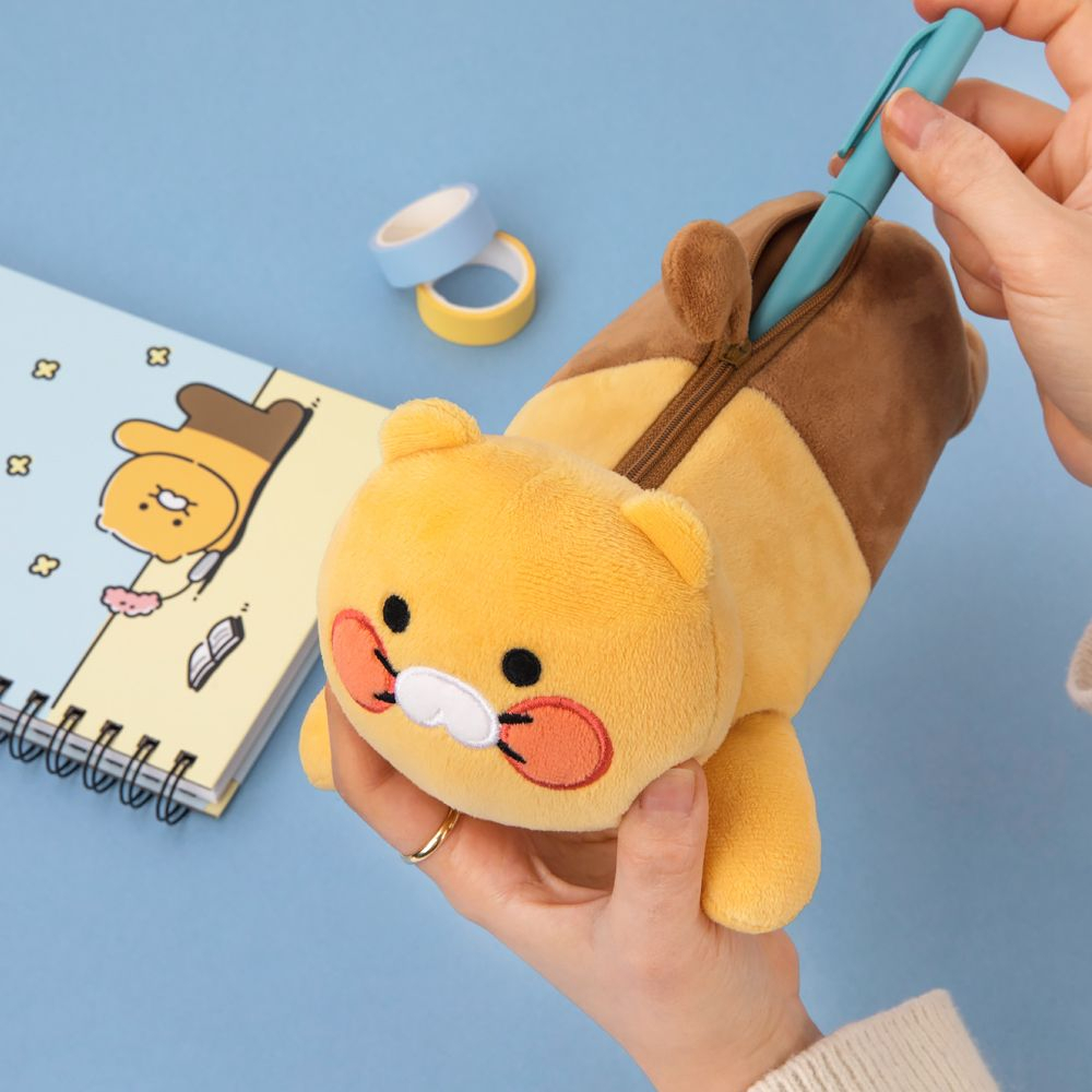 [LAST ONE] Kakao Friends Choonsik Soft Pencil case Zipper Pouch Cute ...