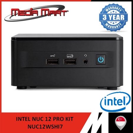 INTEL NUC 12 PRO KIT NUC12WSHI7 BAREBONE MINI PC | WITH RAM,SSD | Shopee Singapore