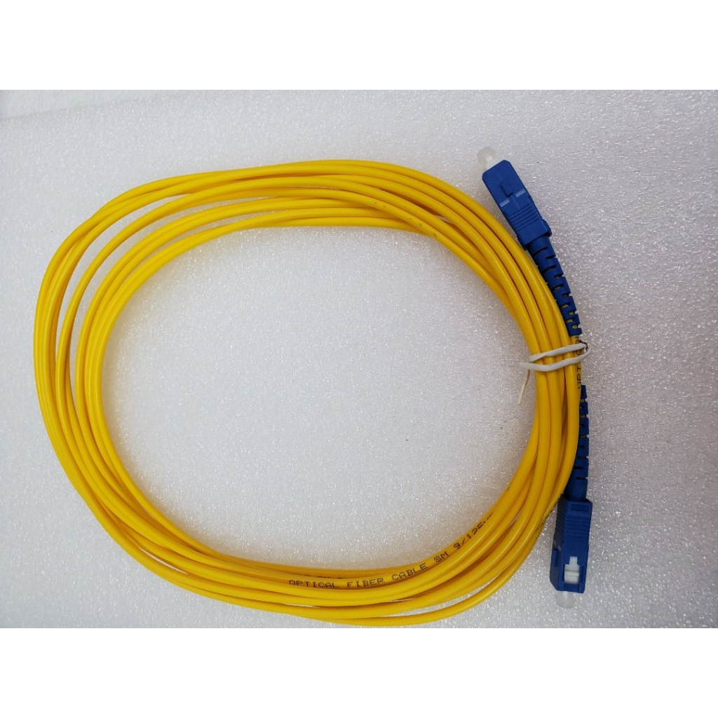 Fiber Optic Cable Jumper Optical Patch Cord Patch Test Report 5 meter ...