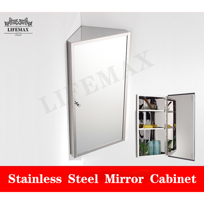 [SG Seller]Wall hanging stainless steel hanging cabinet Simple modern ...