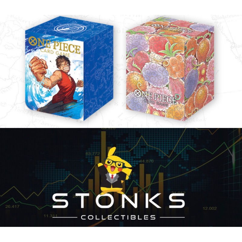 One piece TCG Official deck box Monkey D. Luffy and/or Devil fruits ...