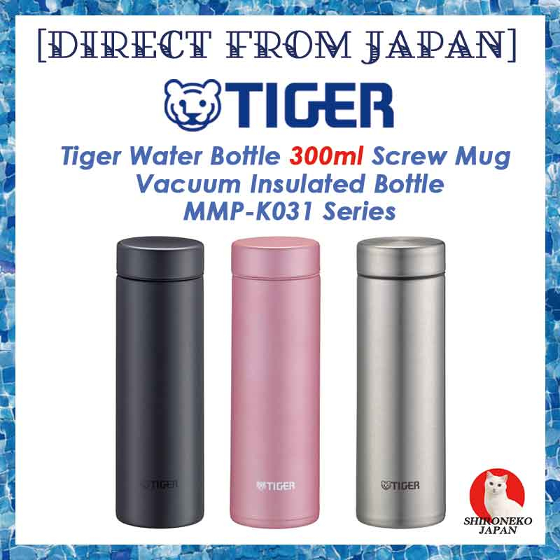 [NEW MODEL] Tiger Water Bottle MMP-K031 Series 300ml Screw Mug Bottle Stainless Steel Bottle ...