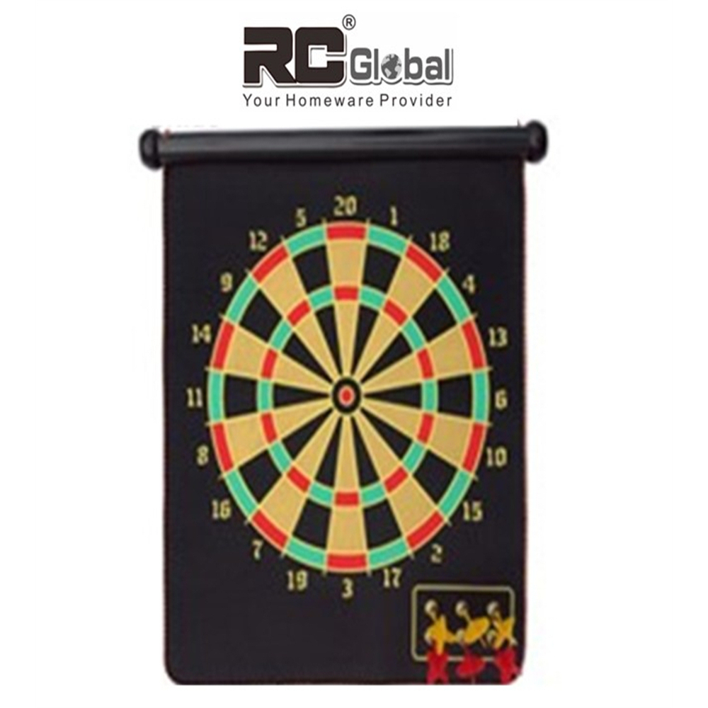 RC-Global Children Safe Magnetic Dartboard Set Kids Dart Sport Throwing ...